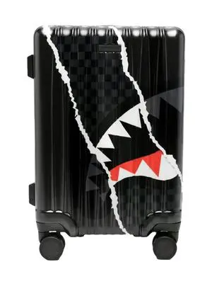 SPRAYGROUND Shark Mouth Suitcase - Black