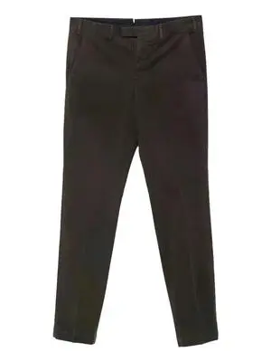 PT TORINO Straight-leg Tailored Trousers - Brown