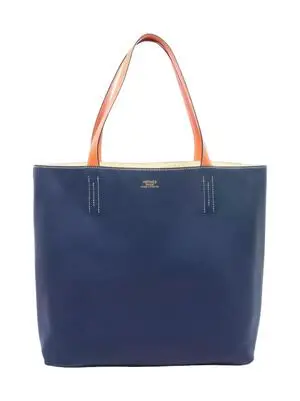 Hermès 2019 36 Double Sens Reversible Tote Bag Blue