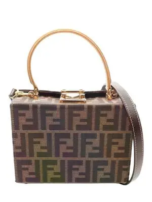 Fendi 2000s Zucca Mini Shoulder Bag - Brown