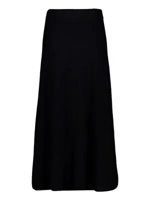 LISA YANG Tori Knitted Midi Skirt