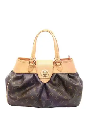 LOUIS VUITTON 2009 Boesi Pm Monogram Tote Bag - Brown