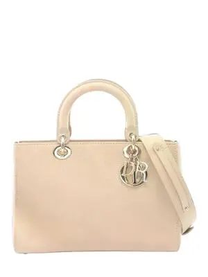 Dior 2010s Medium Lady D-sire Tote Bag - Neutrals