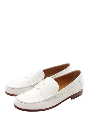 Hermès Kennedy Moccasins - White