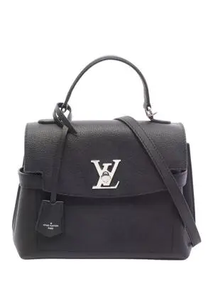 LOUIS VUITTON 2021s Lockme Ever Bb Tote Bag - Black