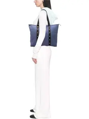 LOUIS VUITTON 2006 Antigua Cabas Gm Tote Bag - Blue