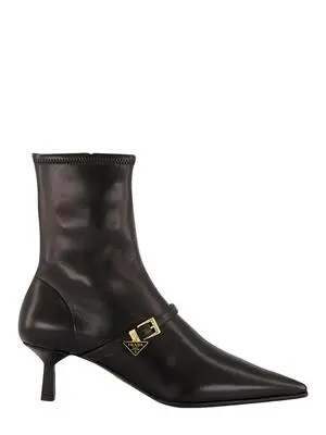 Prada Flat Ankle Boot - Black