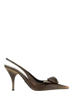 Prada Prada Women High Heel Shoes Woman Prada Gray