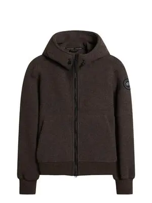 Canada Goose Chilliwack Fleece Bomber Jacket Black Disc - Terra