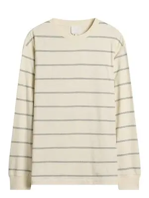 A.p.c. Hugo Stripe Long Sleeve T-shirt - Ecru