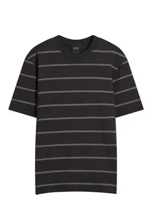 A.p.c. Ali Stripe T-shirt - Black