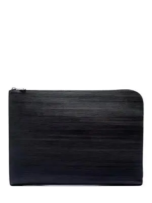 LOUIS VUITTON 2020 Epi Pochette Jour Gm Clutch Bag - Black