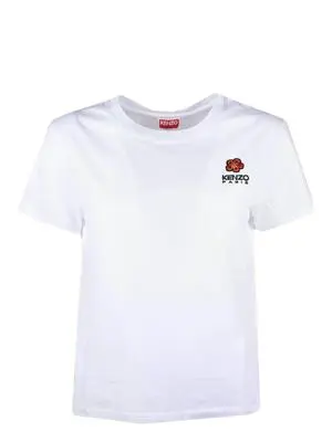 Kenzo Boke Flower Crest T-shirt White