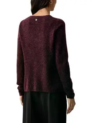 MOS MOSH Mape Sophia V-neck Sweater - Red