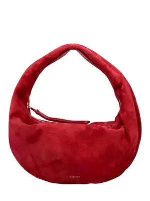 KHAITE Mini Olivia Suede Tote Bag