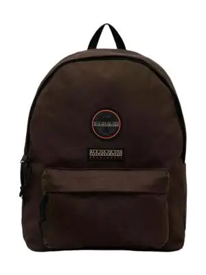 NAPAPIJRI Logo-patch Backpack - Brown