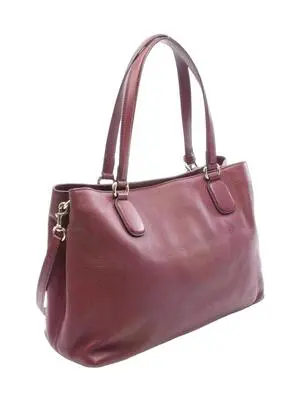 Gucci 2010s Soho Interlocking G Tote Bag - Red
