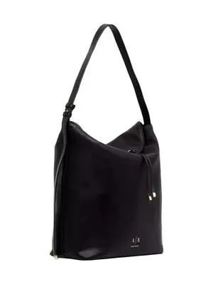 ARMANI EXCHANGE Logo-print Drawstring Tote Bag
