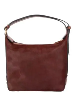 TOD'S Calf-hair Tote Bag Brown