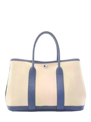 Hermès 2018 Tpm Garden Party Tote Bag - Neutrals