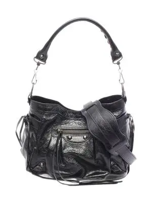 Balenciaga 2020s Small Le City Two-way Bucket Bag - Black