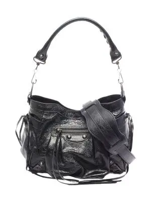Balenciaga 2020s Small Le City Two-way Bucket Bag - Black