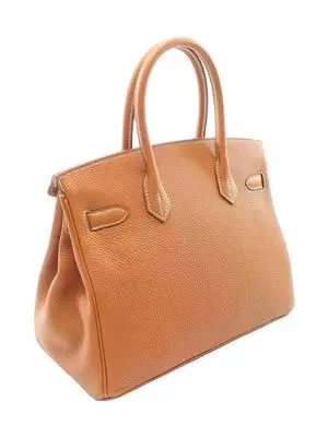 Hermès 2026 30 Birkin Tote Bag - Brown