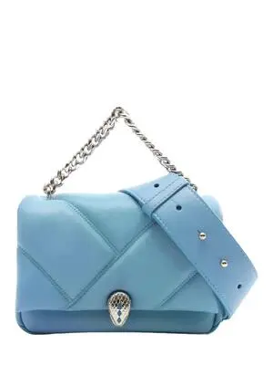 BVLGARI 2010s Mini Serpenti Cabochon Cross Body Bag