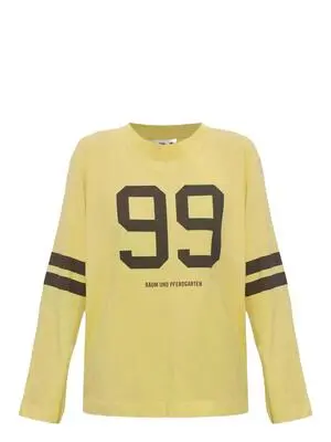 Baum Und Pferdgarten Jeevona Graphic-print Long-sleeves T-shirt - Yellow
