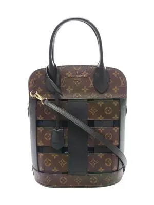 LOUIS VUITTON 2017 Tressage Monogram Medium Tote Bag