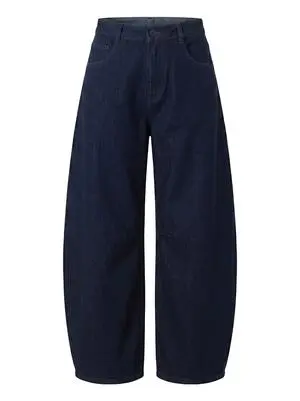 ANNA GATTO Baloon Denim Trousers - Blue