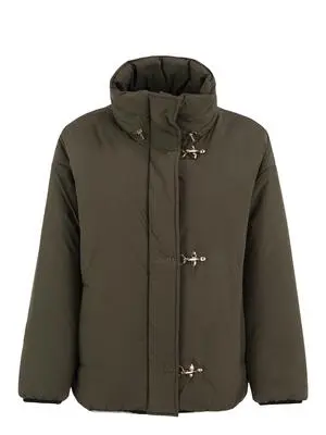 FAY Padded Nylon Jacket With Hooks - Multicolor