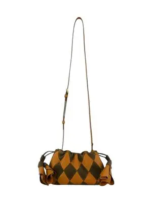 Zimmermann Small Cloud 91 Patchwork Leather Shoulder Bag - Brown