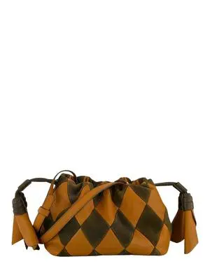 Zimmermann Small Cloud 91 Patchwork Leather Shoulder Bag - Brown