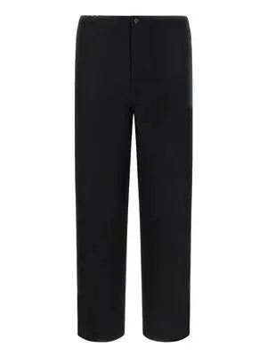 Extreme Cashmere Giorgio Straight-leg Trousers - Black