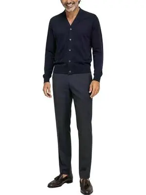 FRANZESE COLLECTION Stefano De Martino V-neck Cardigan Blue