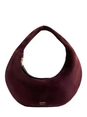 Khaite Mini Olivia Hobo Mini Bag - Purple