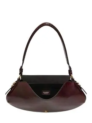 GANNI B-kat Deep-shine Shoulder Bag