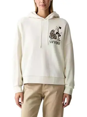 NAPAPIJRI Aral Drawstring Hoodie - White