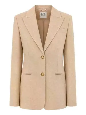 LE SULLY STUDIO Peak-lapels Single-breasted Blazer - Neutrals