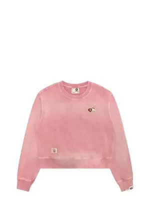 AAPE BY *A BATHING APE Graphic-print Sweatshirt - Pink