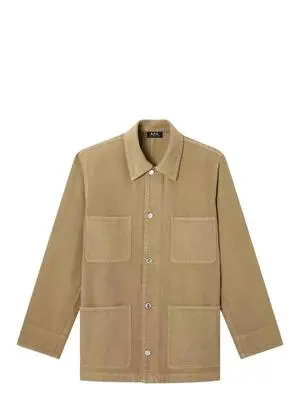 A.p.c. Button-up Pocket-detail Jacket - Neutrals