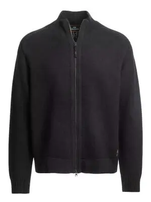 PARAJUMPERS Levico Zip-up Cardigan - Black