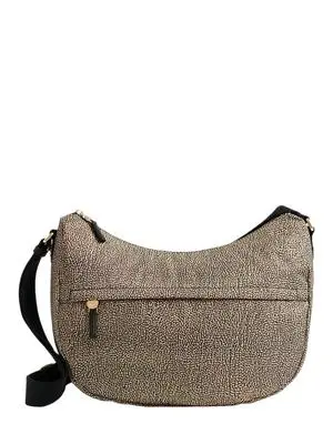 Borbonese B-club Luna Partridge-print Shoulder Bag - Neutrals