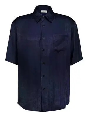 Saint Laurent Silk Shirt - Blue