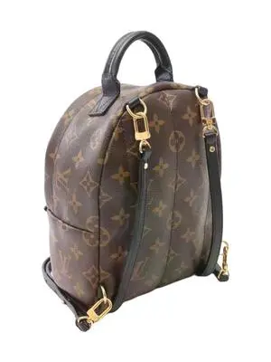 LOUIS VUITTON 2016 Palm Springs Monogram Backpack - Brown