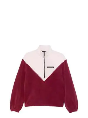 Canada Goose Colour-block Fleece Sweatshirt - Red