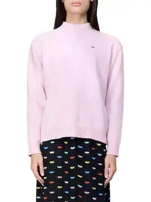 FIORUCCI Logo-patch Merino Wool Sweater