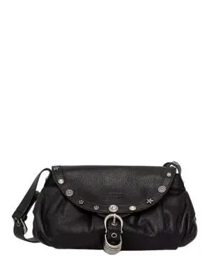 MISS SIXTY Stud-embellished Buckle-detail Shoulder Bag