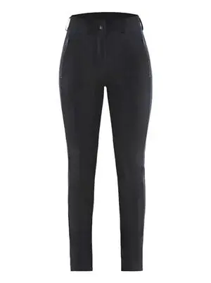 ROBERTA TONINI Side-stripe Zip-pocket Ski Pants - Black
